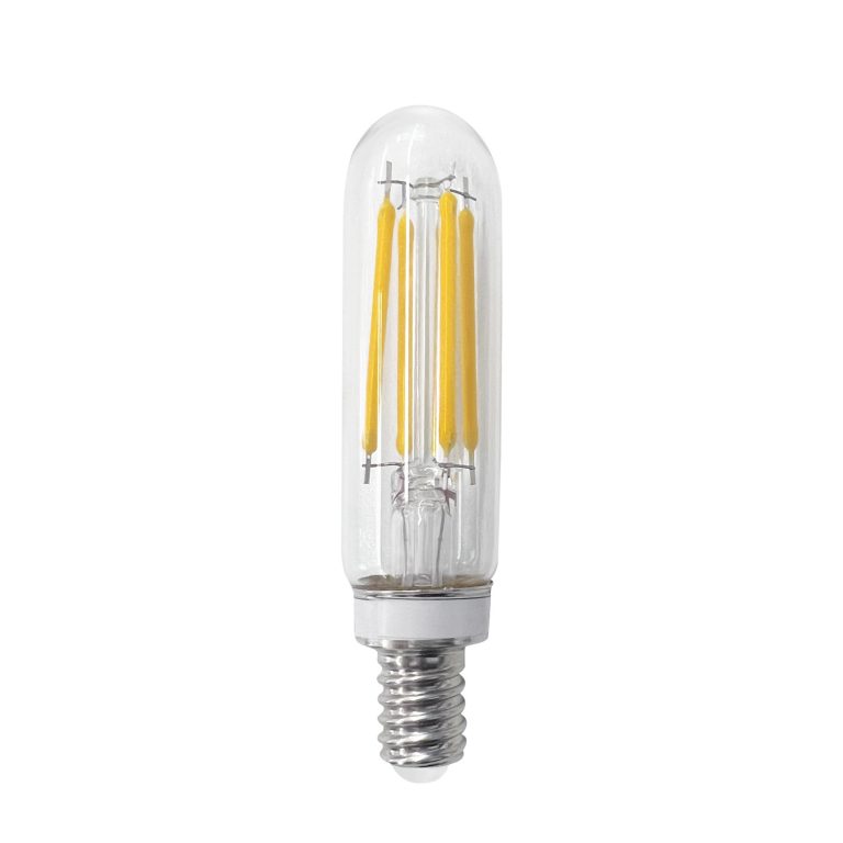 LED TYPE T6 – E12 LONG BASE / CLEAR FIL / 2W / 120V / 3000K SOFT WHITE ...