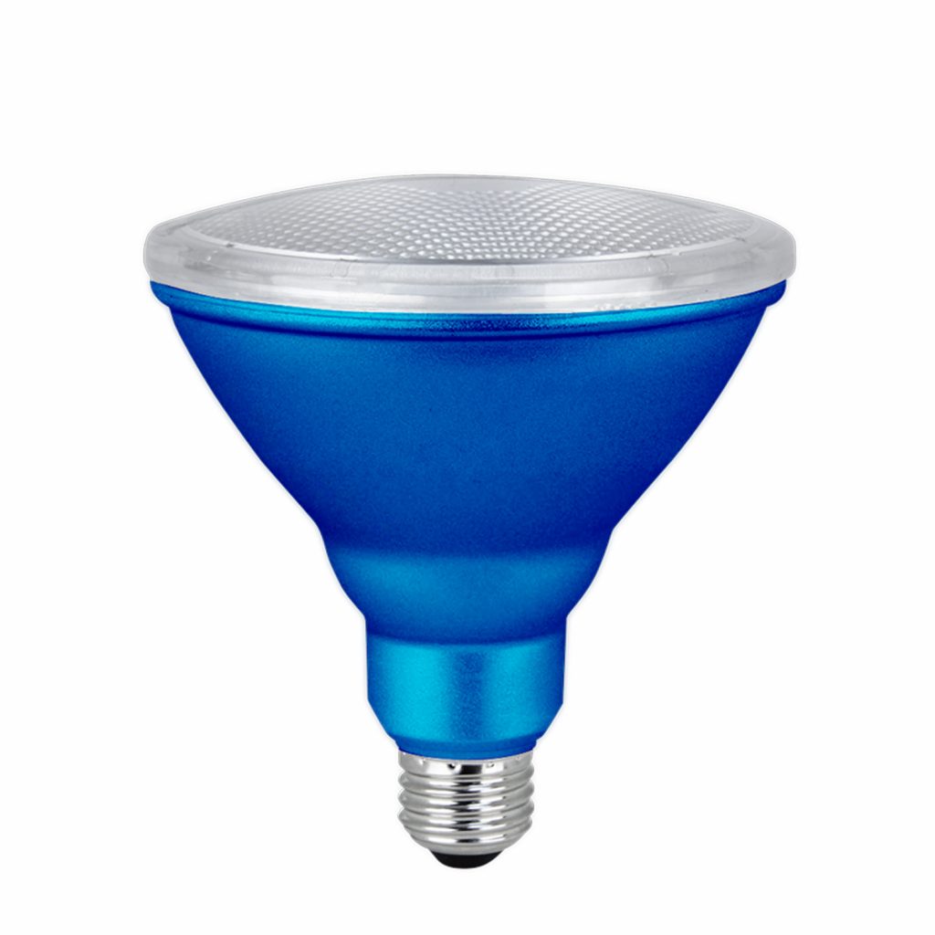 LED PAR38 / 7W / 120V / BLUE / OUTDOOR #1-50027 – Jessar