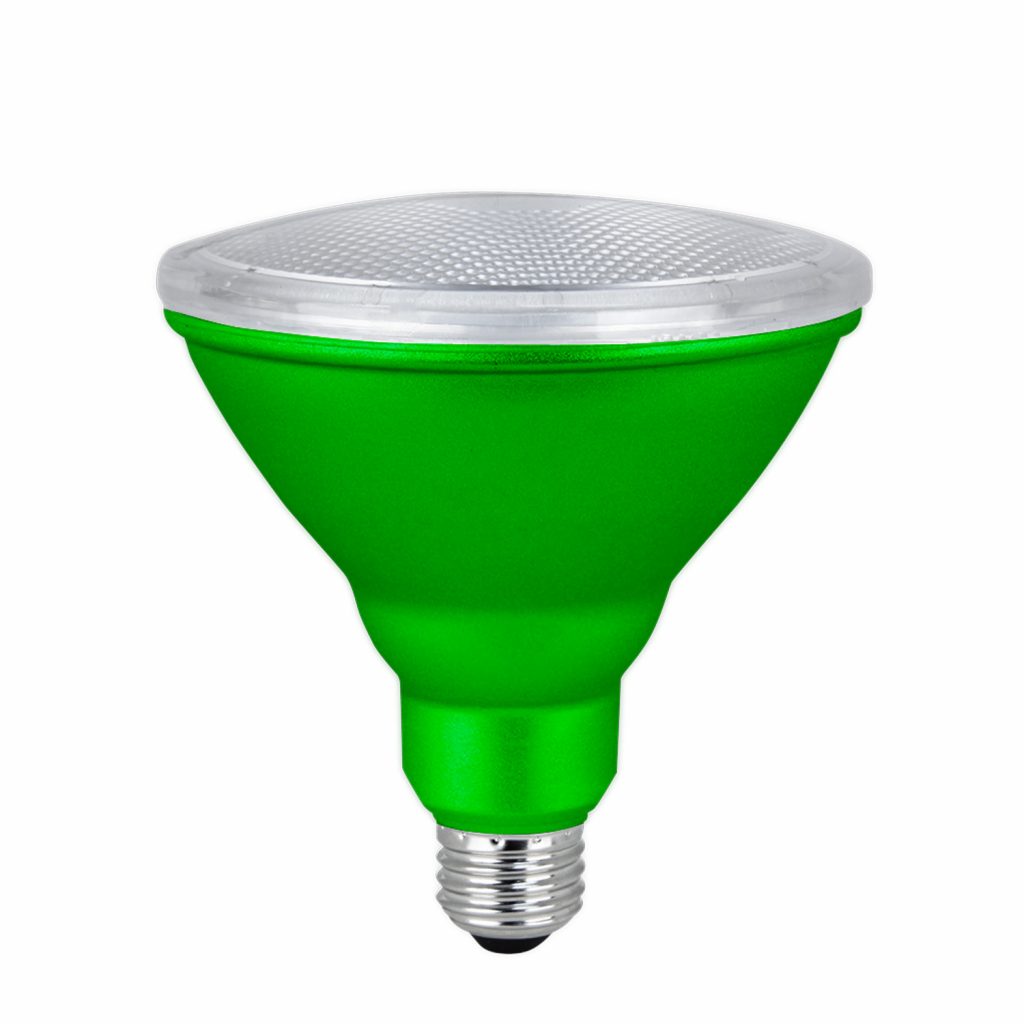 LED PAR38 / 7W / 120V / GREEN / OUTDOOR #1-50029 – Jessar