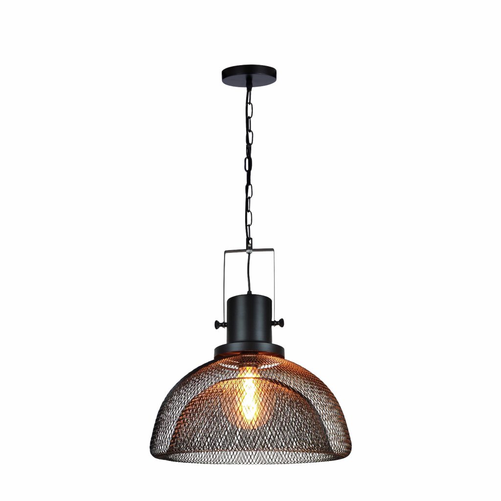 PENDANT FIXTURE BLACK “BOLERO” #5-90099 – Jessar