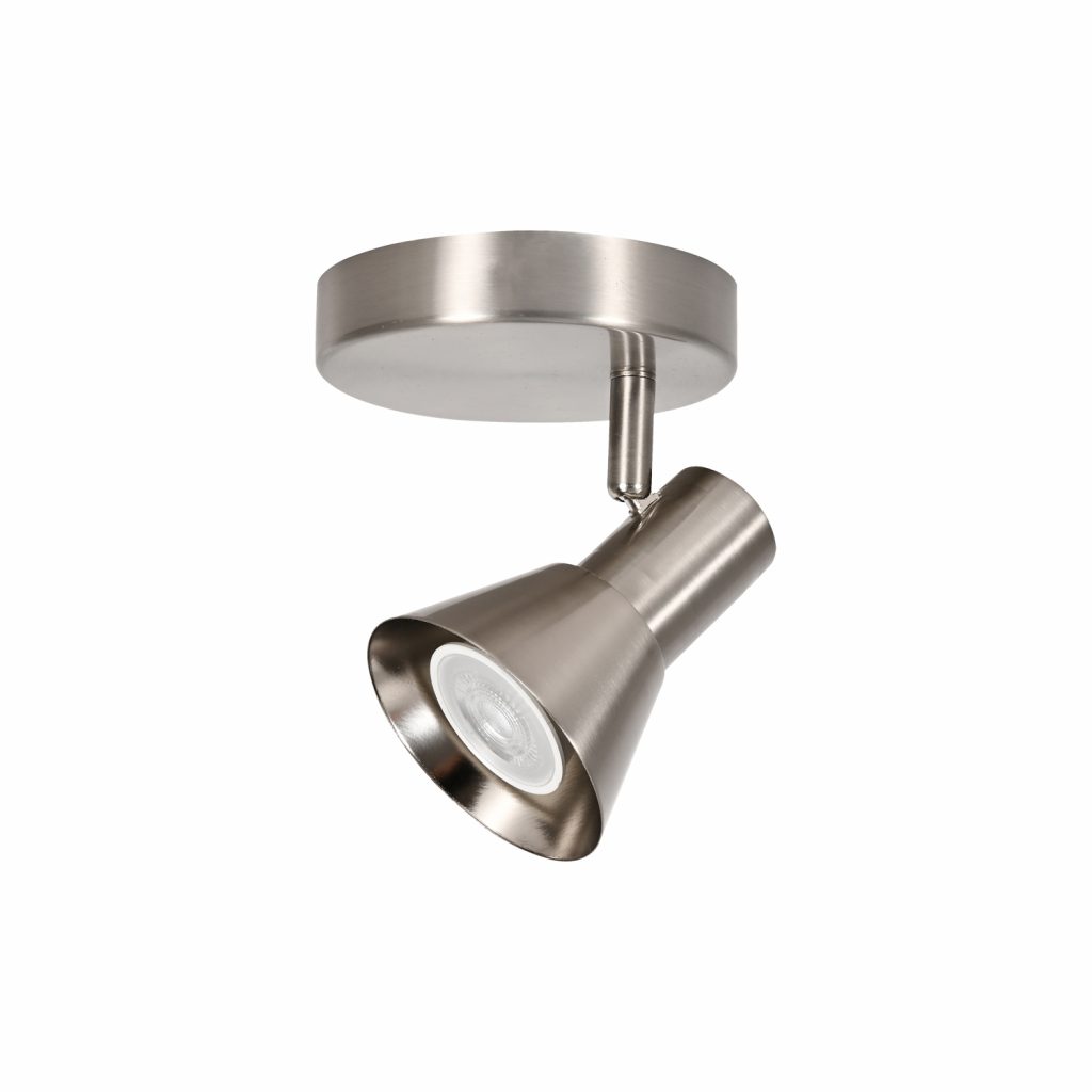 CEILING SWIVEL LIGHT NICKEL-CHROME “ROSALIE” #5-90350 – Jessar