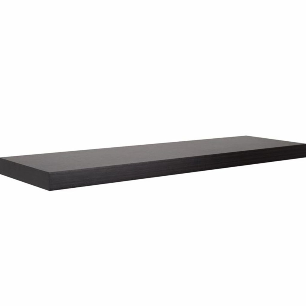 FLOATING SHELF 80 X 23.5 X 3.8CM BLACK ”FLEETWOOD” #6-01612 – Jessar