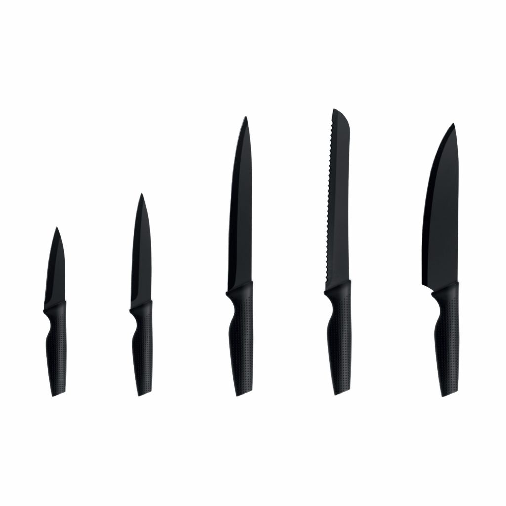 6 PIECE CLASSIC KNIFE SET WITH TRANSPARENT STAND #7-99039 – Jessar