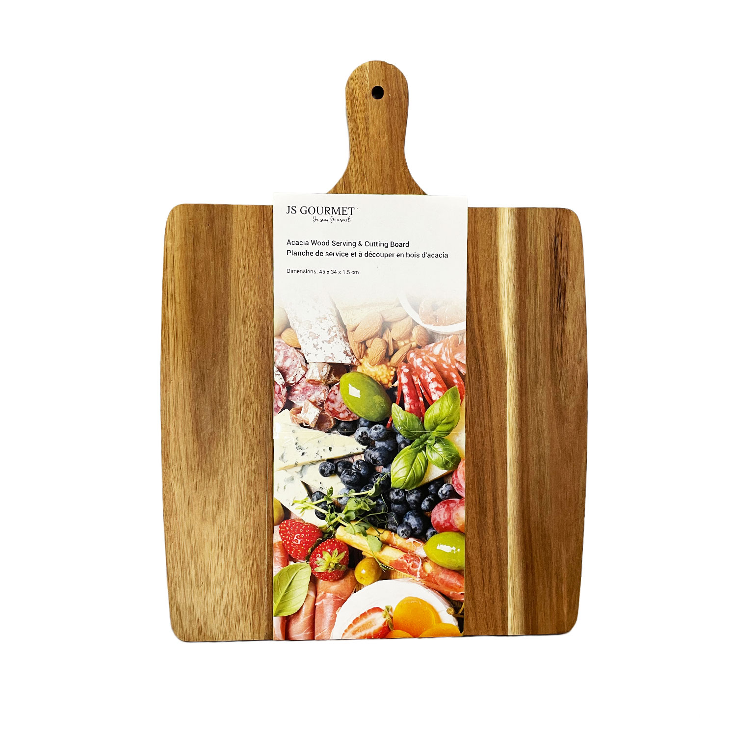 ACACIA WOOD SERVING & CUTTING BOARD #7-99142 – Jessar ACACIA WOOD SERVING & CUTTING BOARD #7-99142 – Jessar