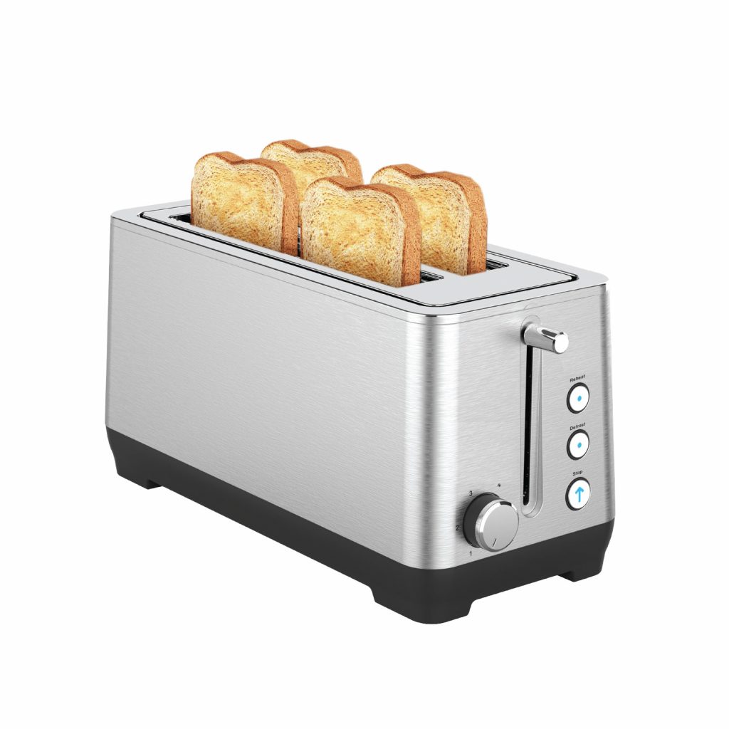 4-SLICE STAINLESS STEEL TOASTER #7-99286 – Jessar