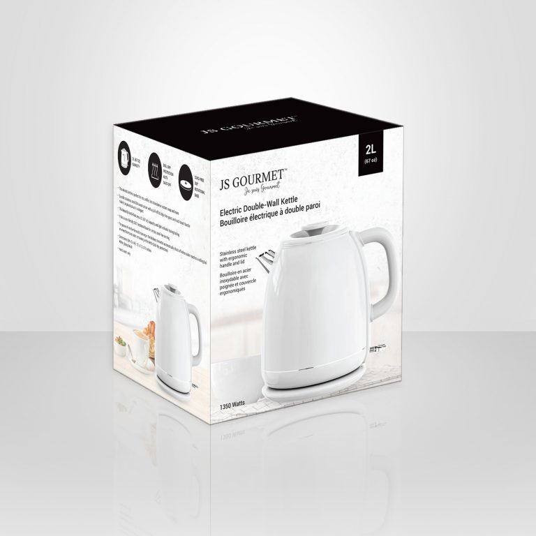 2L WHITE ELECTRIC KETTLE #7-99364 – Jessar